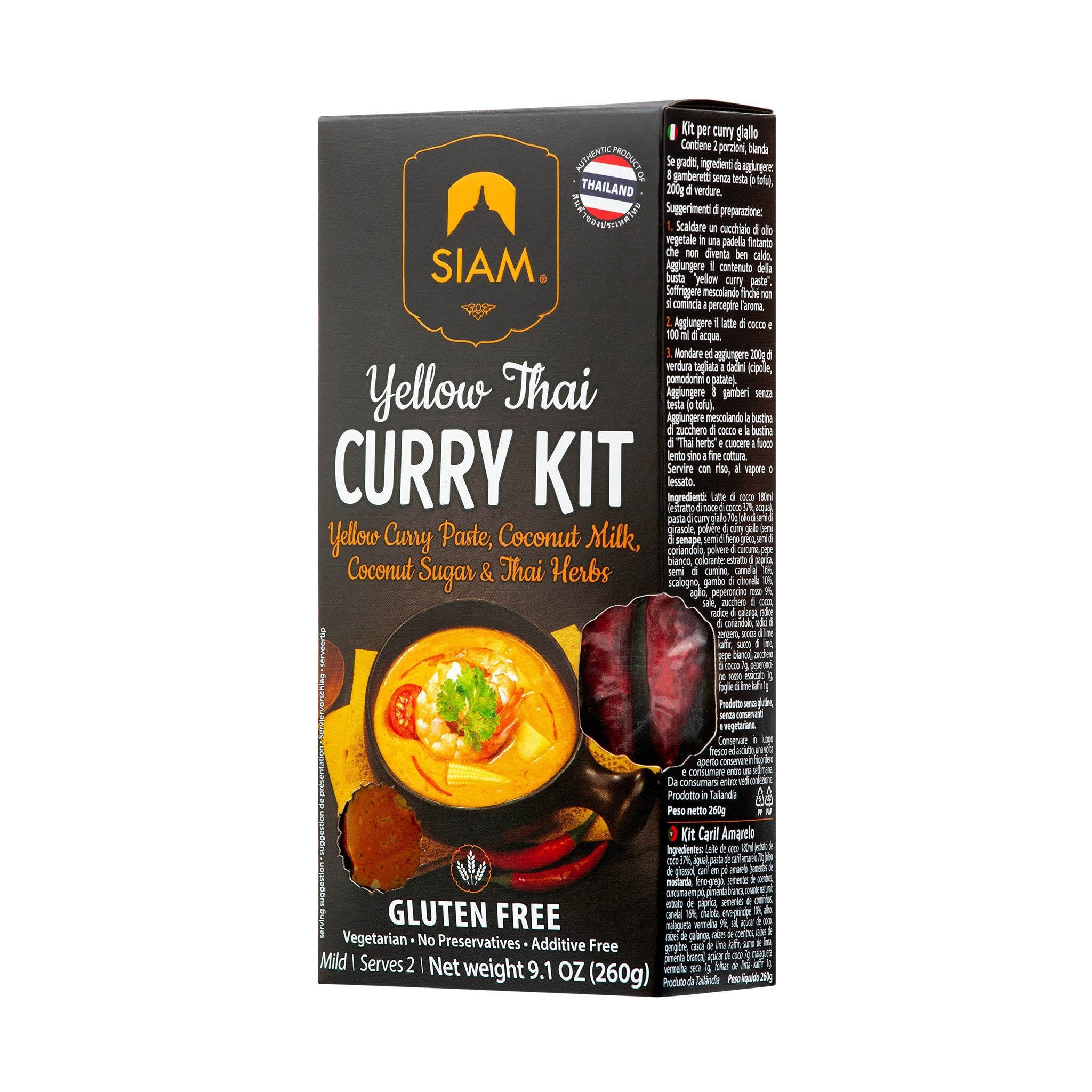 YELLOW CURRY KIT – SIAM THAILAND USA